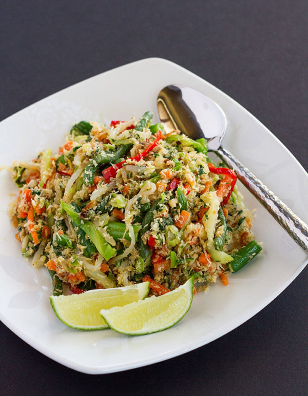 Balinese Mixed Vegetables (Sayur Urab) Recipe — La Fuji Mama