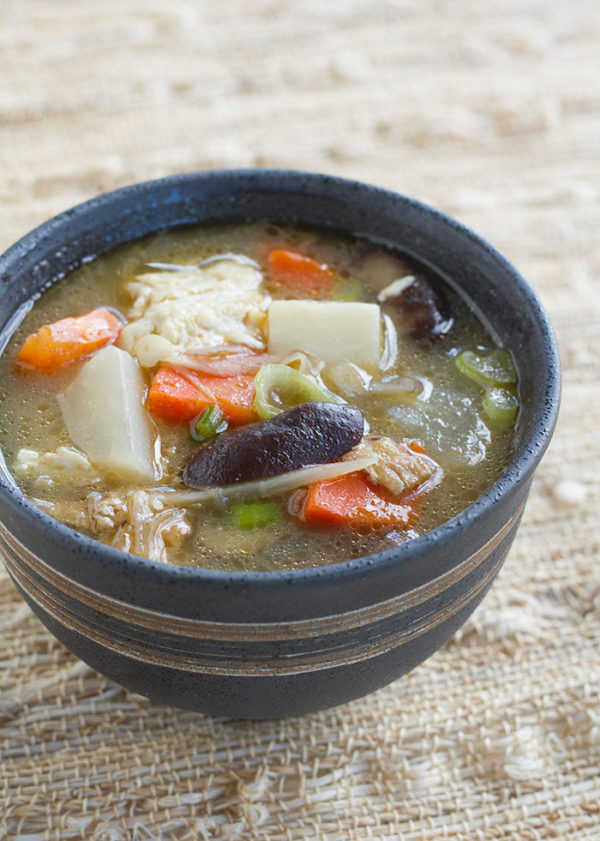 Lazy Mama’s Kenchinjiru (Japanese Vegetable Soup) Recipe — La Fuji Mama