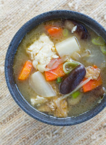 Lazy Mama’s Kenchinjiru (Japanese Vegetable Soup) Recipe — La Fuji Mama