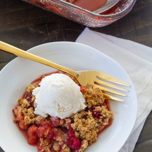 Apple Raspberry Crisp — La Fuji Mama