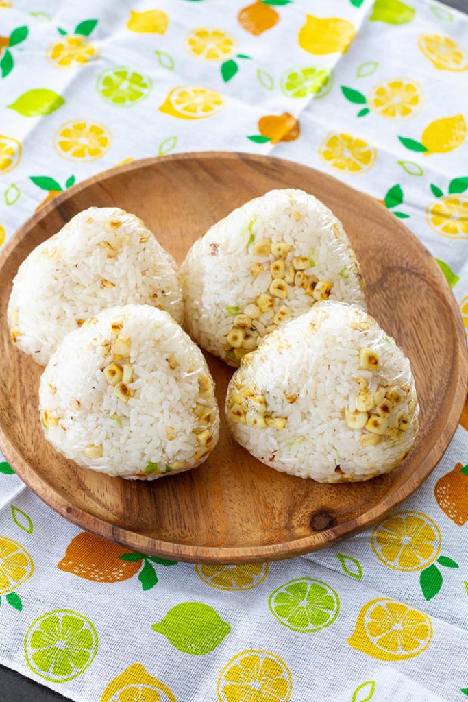 Charred Corn Onigiri — La Fuji Mama